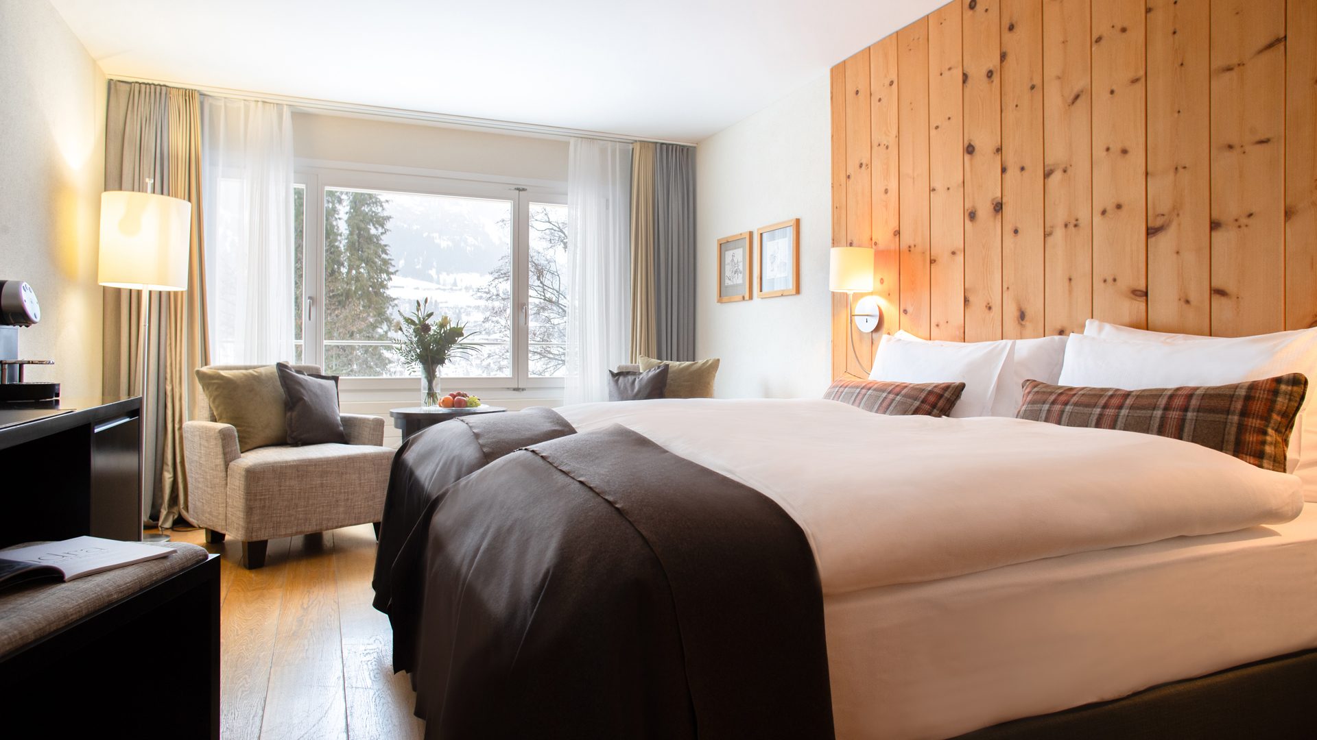 Lodge Zimmer | Hotel Adula | 4 Sterne Spa Hotel Flims Laax Falera